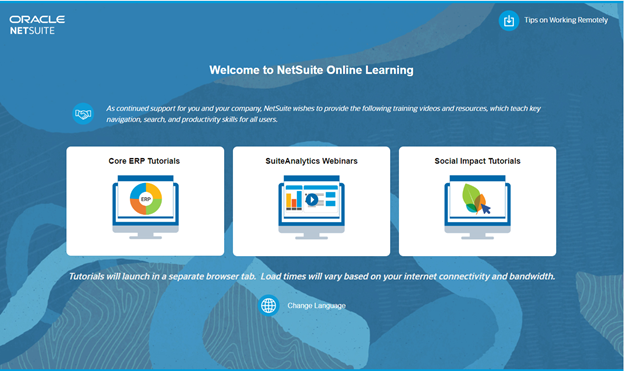 Free NetSuite Training