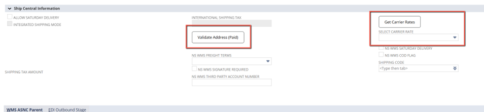New Features in NetSuite Ship Central 2025.1 Release