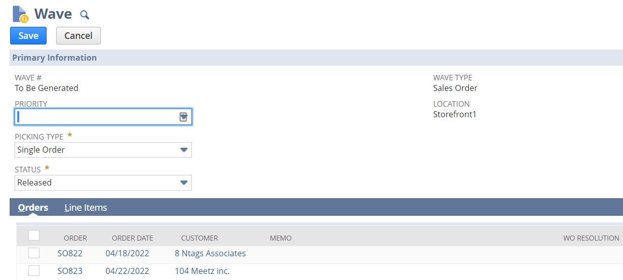 Netsuite WMS: A Primer On Wave Release
