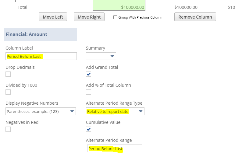 Creating a Month-By-Month Balance Sheet for Last 3 Periods